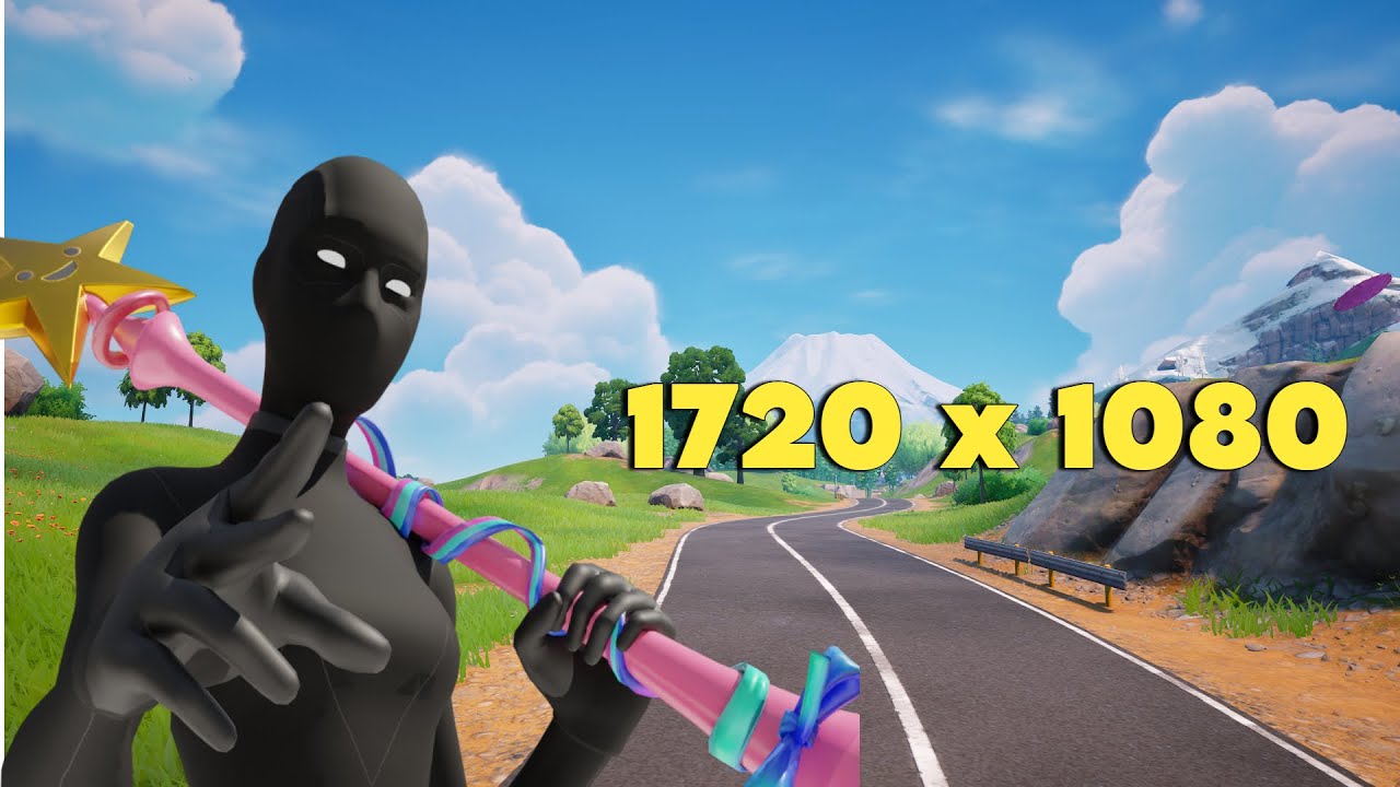 So I Tried Stretched Resolution In Fortnite ( 1720 x 1080 ) - YouTube