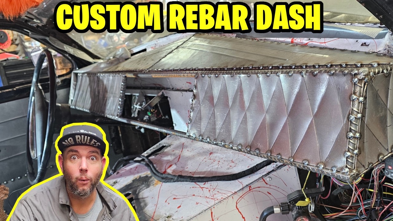 Building a custom DASH for My lead sled RAT ROD - YouTube