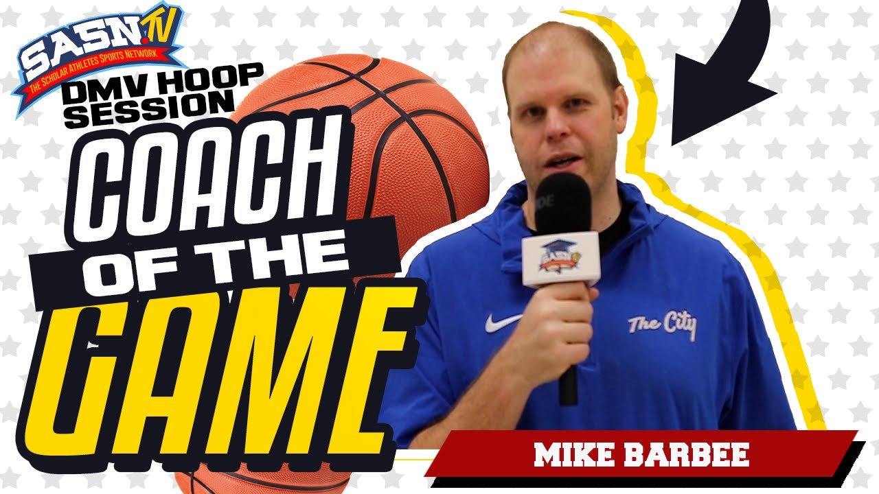DMV Hoop Session Interviews Head Coach Mike Barbee - YouTube