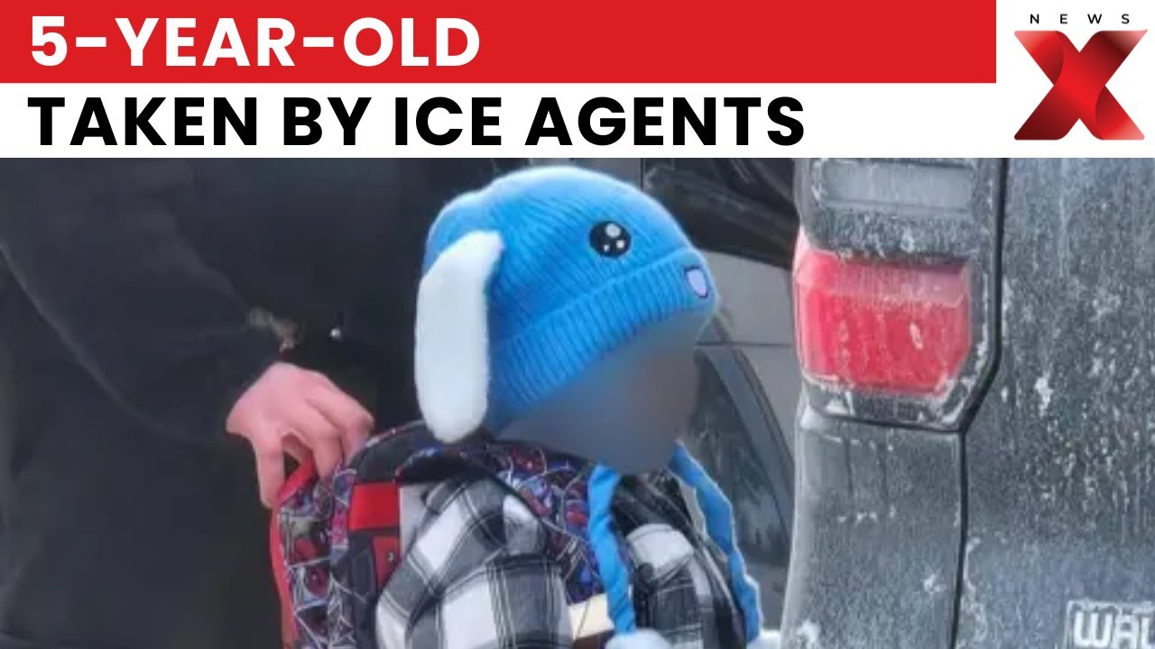 Shocking ICE Raid: Viral Footage Shows ICE Detaining Scared 5-Year-Old ...