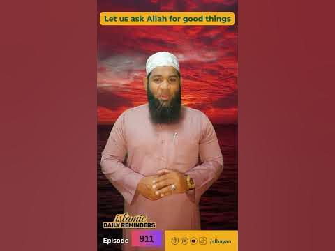 Islamic Daily Reminder Episode 911 | 02.07.2023 Dhul Hijjah - 13Hijri ...