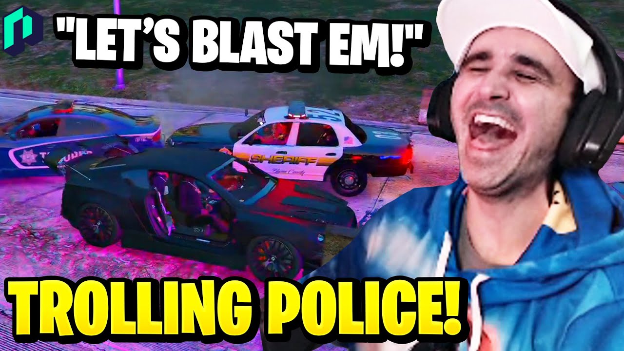 Summit1g Trolls Cops in Hilarious Chase & Blasts Them! | GTA 5 NoPixel ...