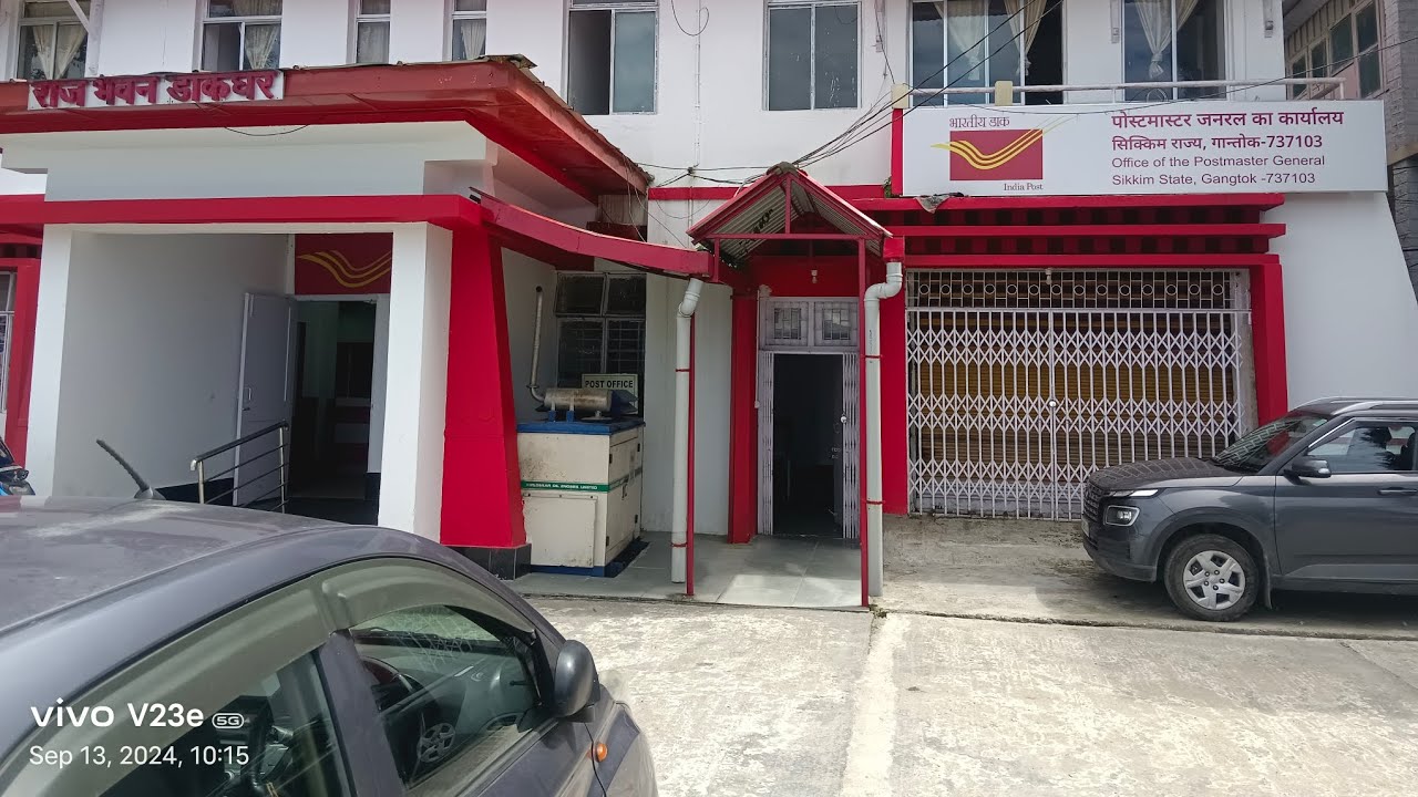 Post 🏣 office 🏤 Raj bhawan gangtok sikkim - YouTube