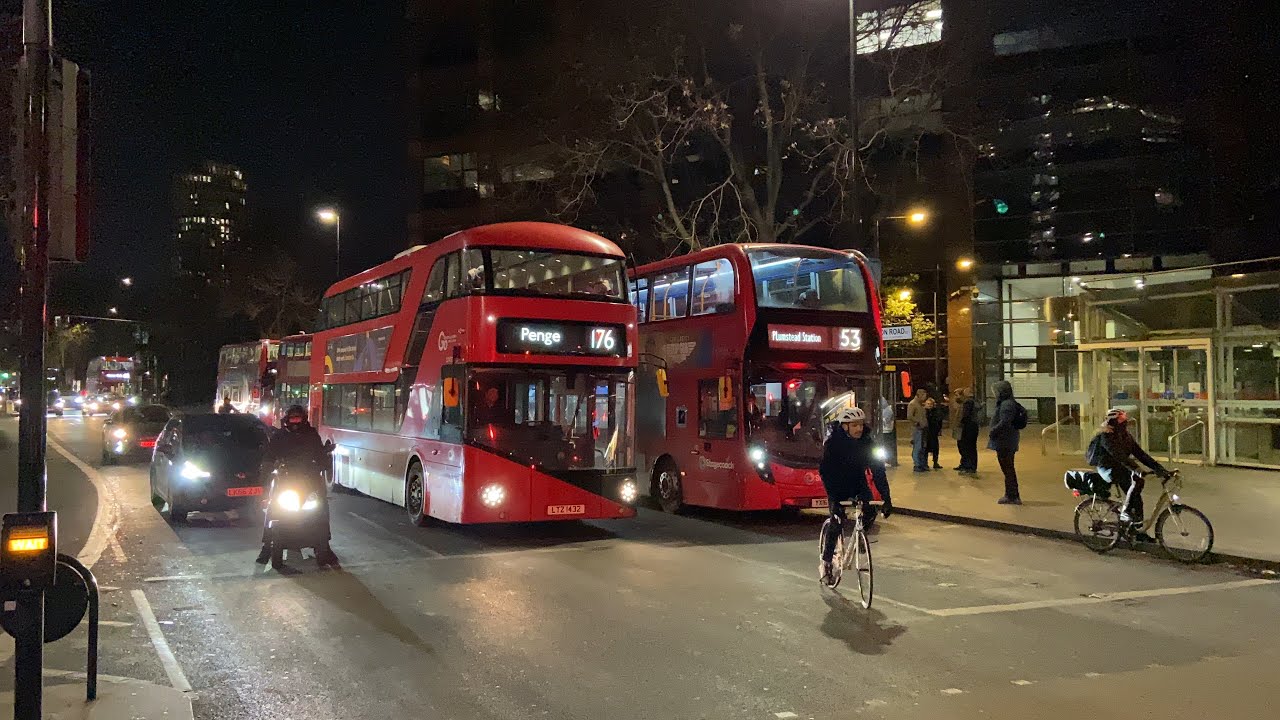 London Buses at Elephant & Castle | 15/12/2022 - YouTube