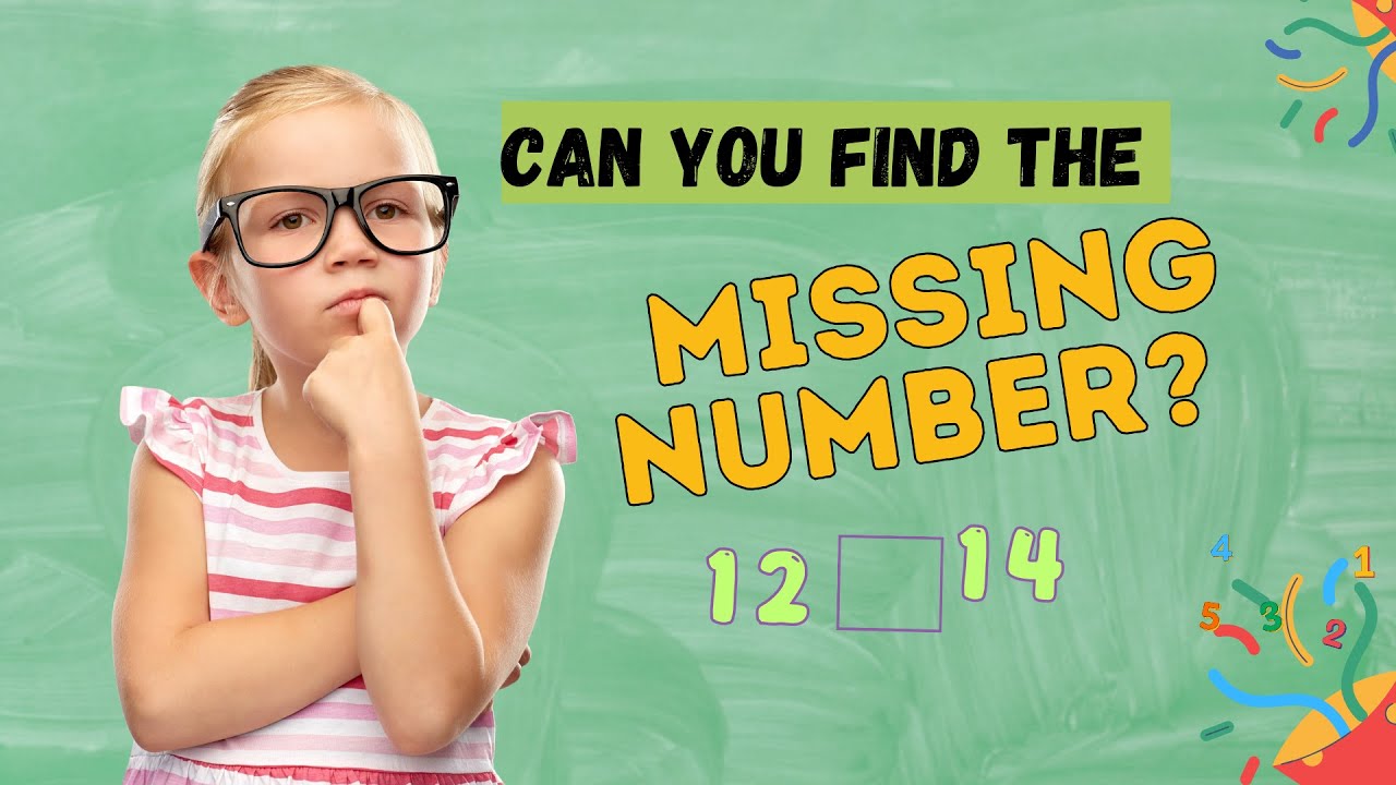 Maths Quiz: Identify Missing Numbers 0-20 for Kids - YouTube