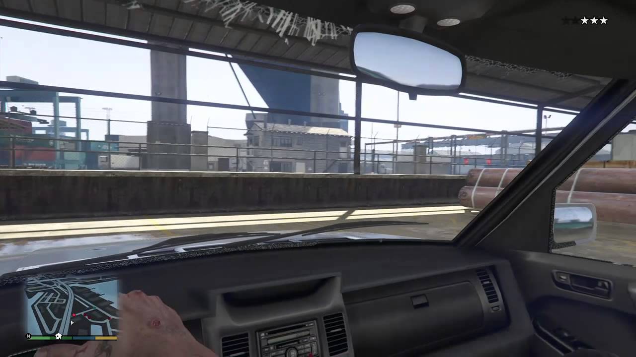 Grand Theft Auto V: Police chase gameplay PS4 - Part 1 - YouTube
