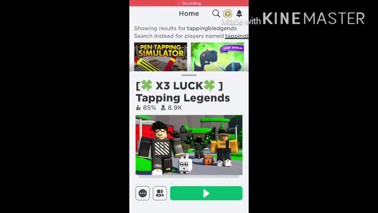 Tapping legends episode 1 - YouTube