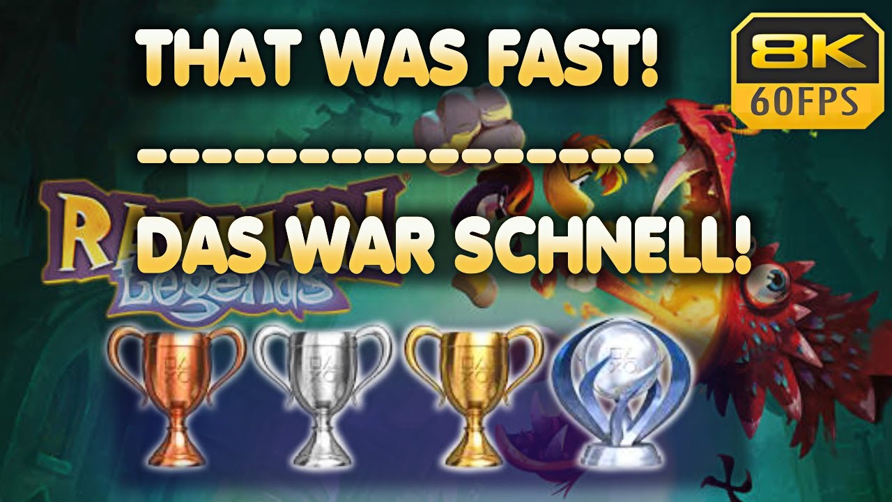 Rayman Legends | That was fast! | Trophy | Achievement Guide - YouTube