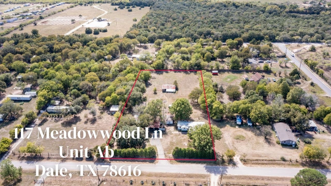 117 Meadowwood Ln Unit Ab, Dale, TX 78616 - YouTube