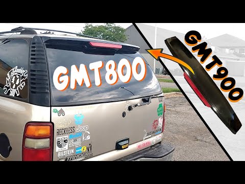 Yukon Video 4 - GMT900 3rd Brake Light Installed - YouTube