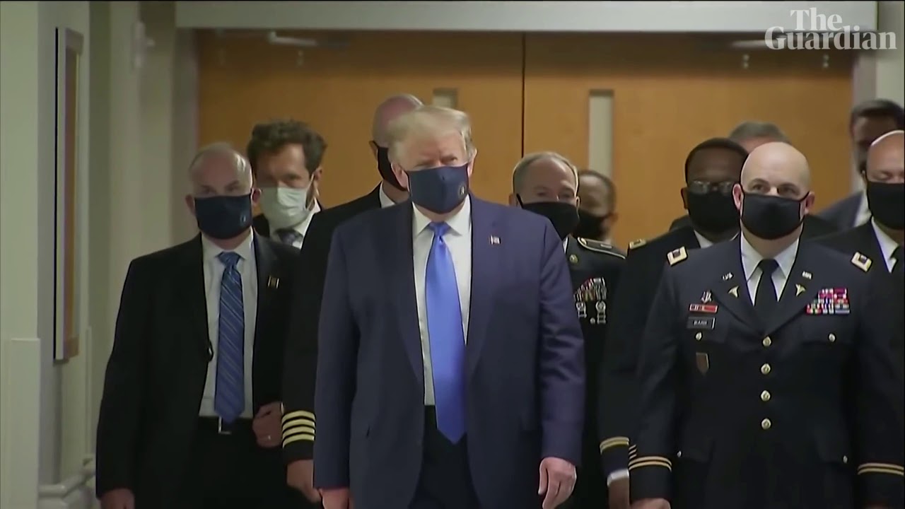 Donald Trump face mask darth vader music - YouTube