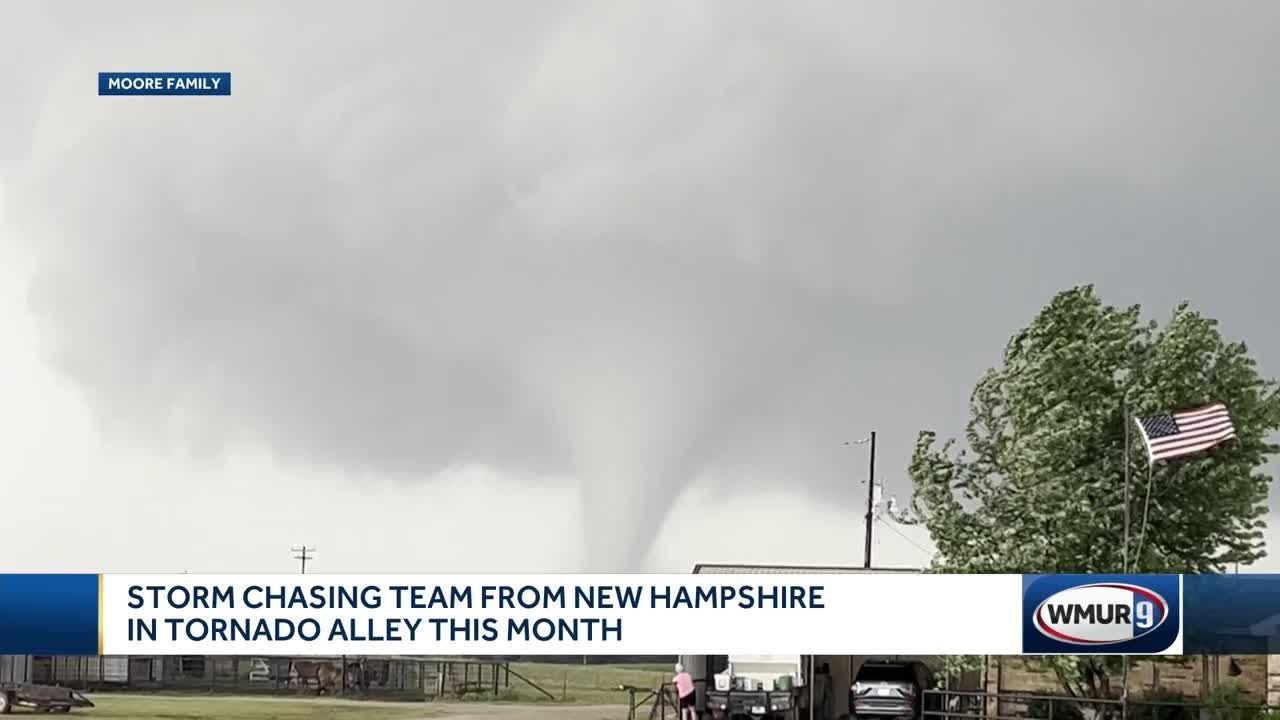 Storm-chasing team from New Hampshire visits Tornado Alley - YouTube