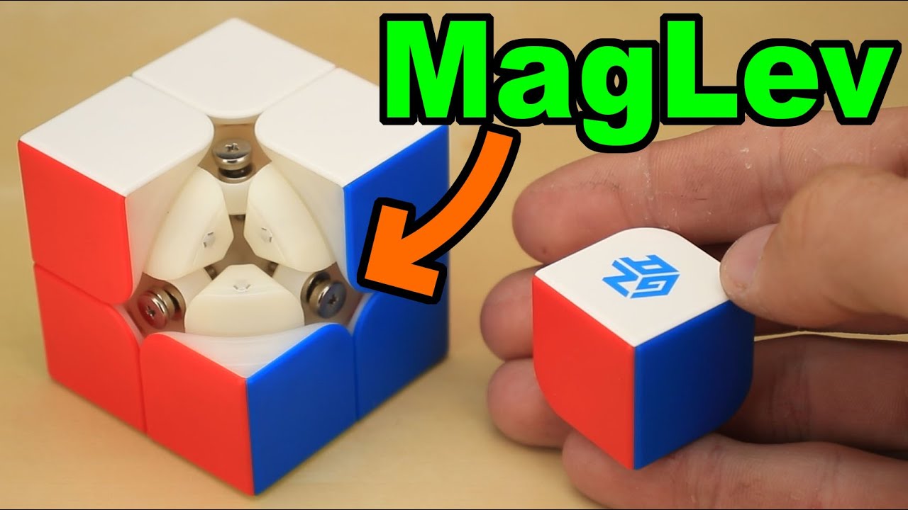I made the World's FIRST MagLev *2x2* - YouTube