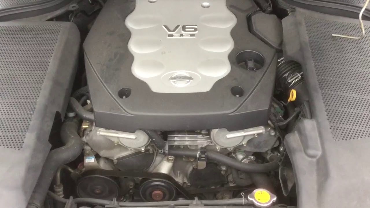 NISSAN Fuga (フーガ) Engine:VQ35DE SP252905 - YouTube