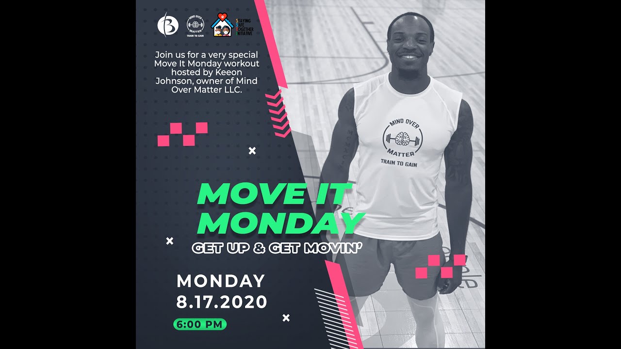 Move It Monday- Workout by Coach Keeon - YouTube