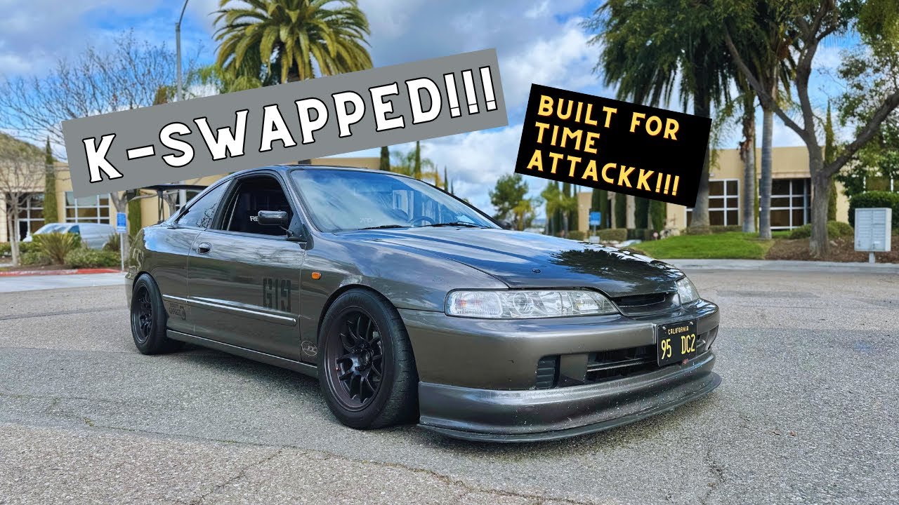 How to Build a Time attack K-swapped DC2 Integra!! - YouTube
