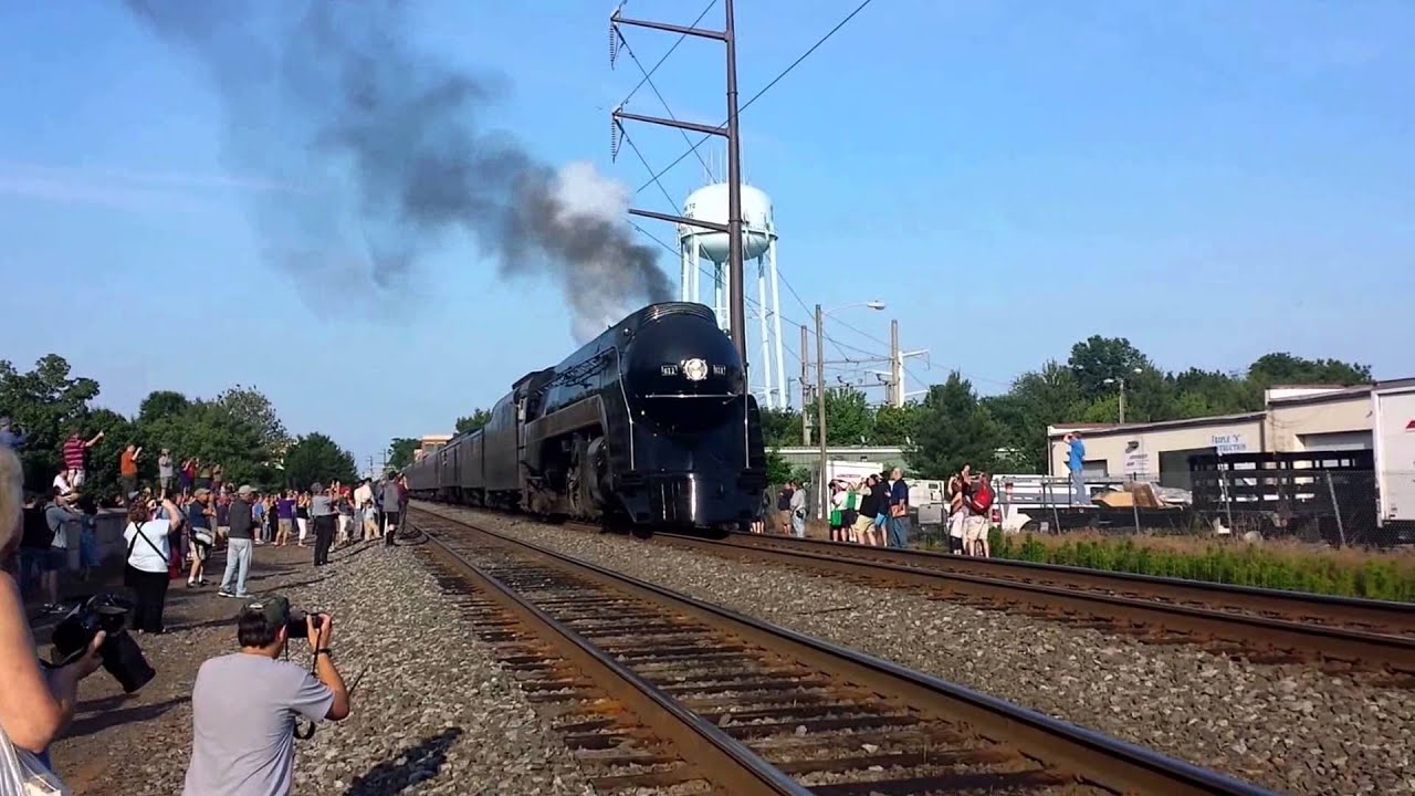 611 Steam Loco - Spirit of Roanoke - YouTube