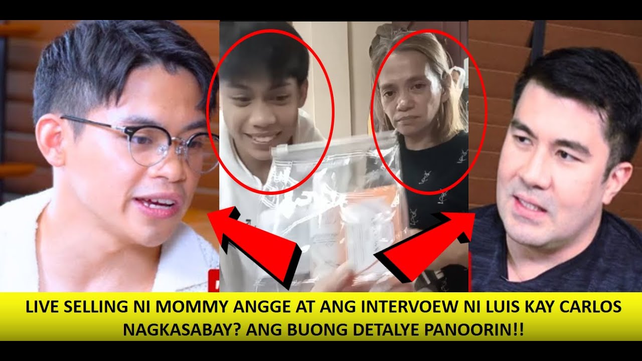 CARLOS YULO NANAY ANGE NAG LIVE SELLING NAMAN/ CARLOS MAY REBELASYON SA ...