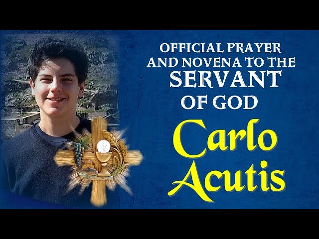 Novena Prayer To Blessed Carlo Acutis Store