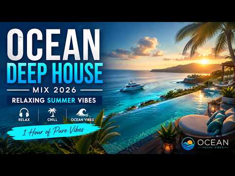Ocean Deep House Mix 2026 🌊 Relaxing Summer Vibes | Chill House & Ocean Views