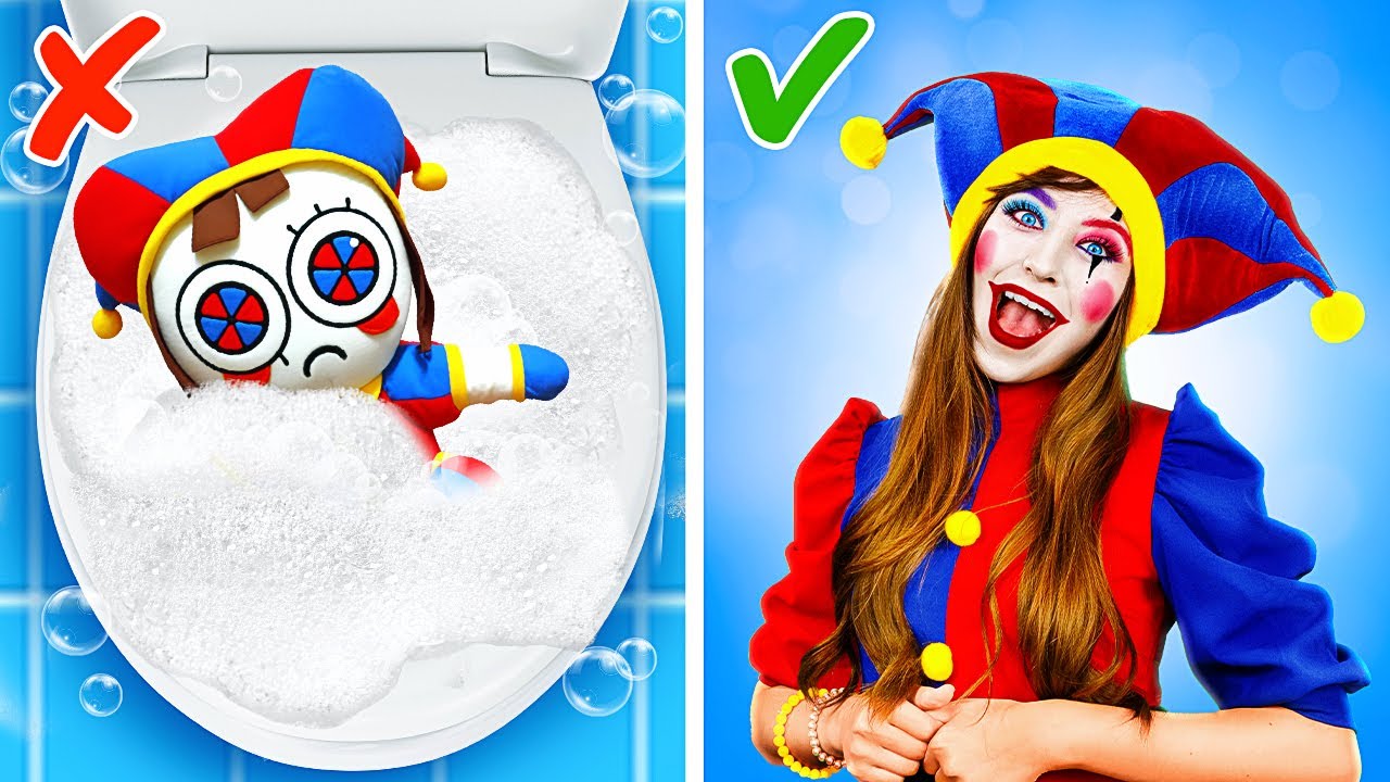 Circul Digital Uimitor Makeover! De la tocilar la vedetă Pomni prin ...