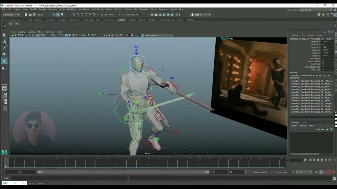 How to Quickly Animate your 3D Character in Maya | Animation Tutorial | #maya #animation - YouTube