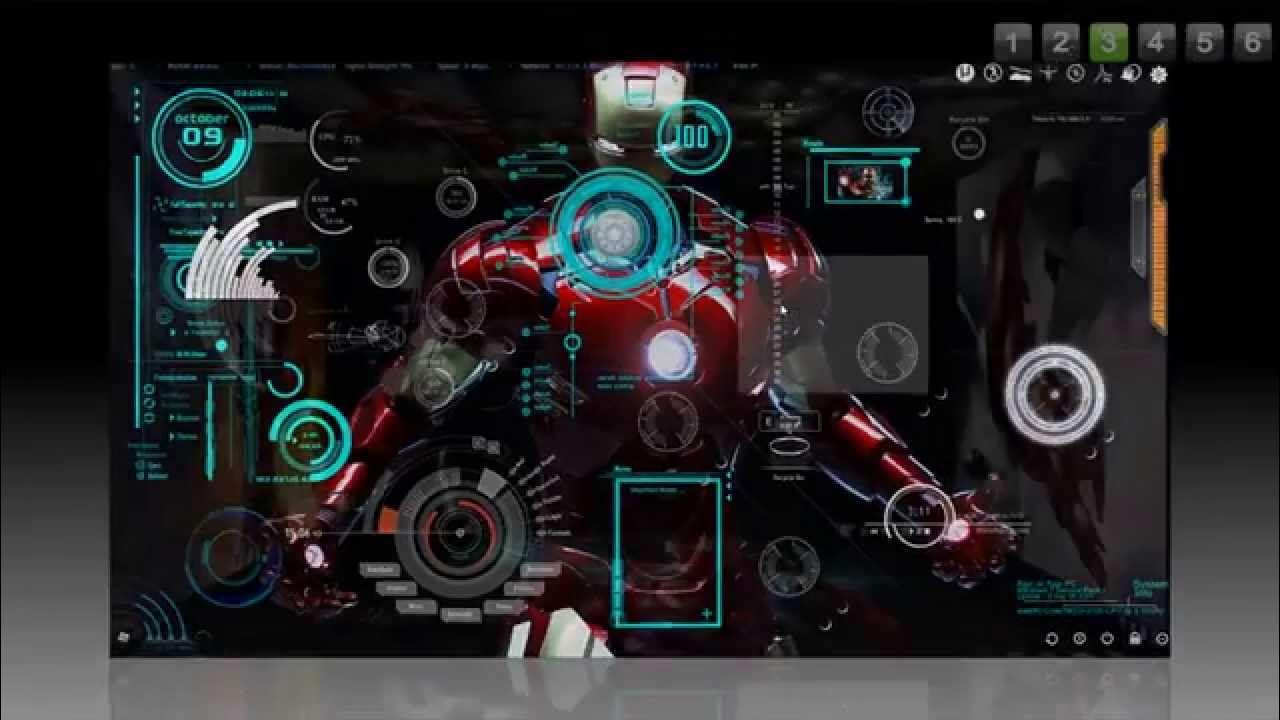 Iron man jarvis Interface - YouTube