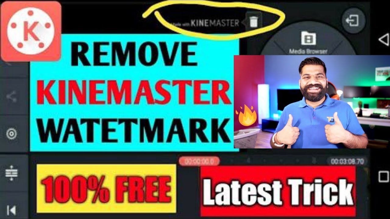 How to remove watermark kinemaster apk dawnload | bina watermark ka ...