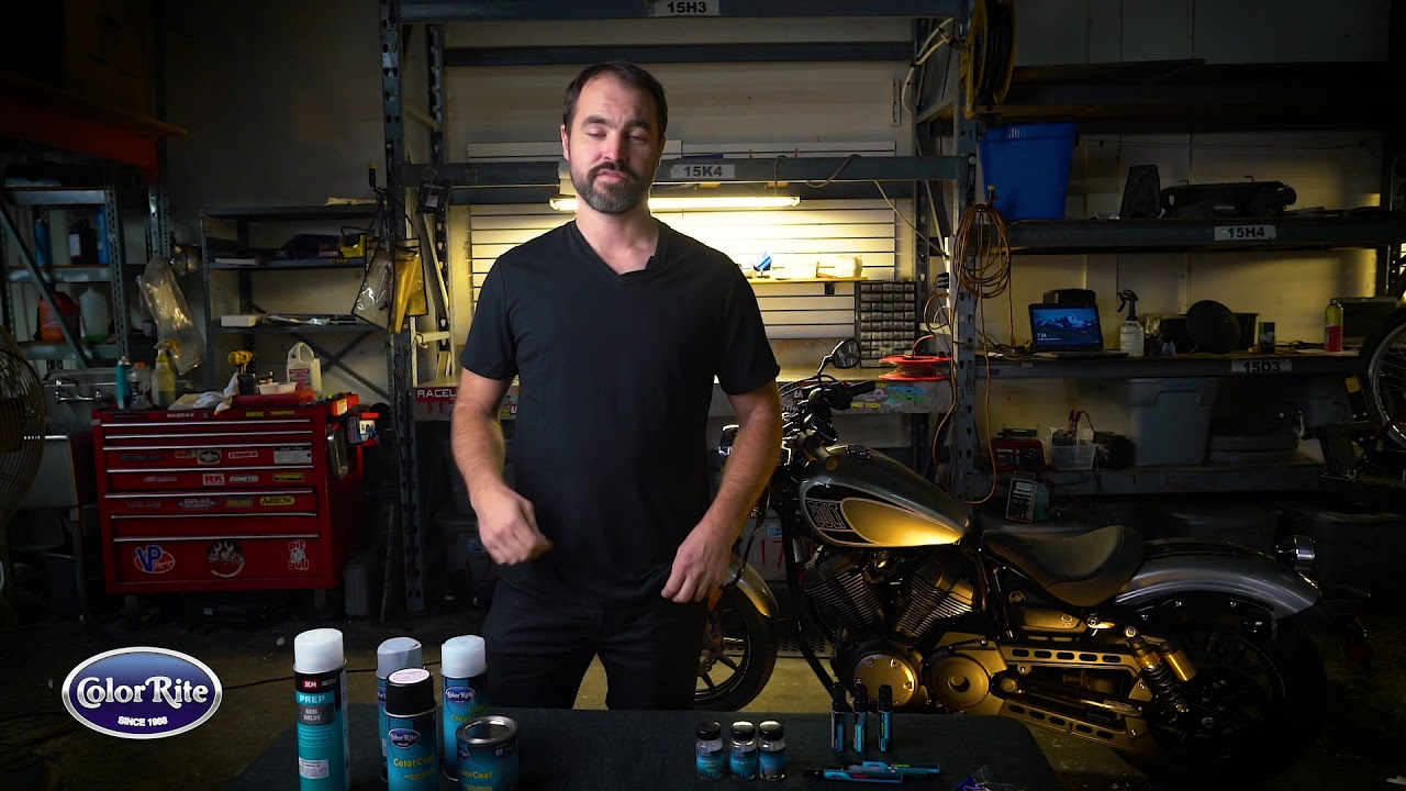 ColorRite Touch Up Paint for Street Motorcycles - YouTube