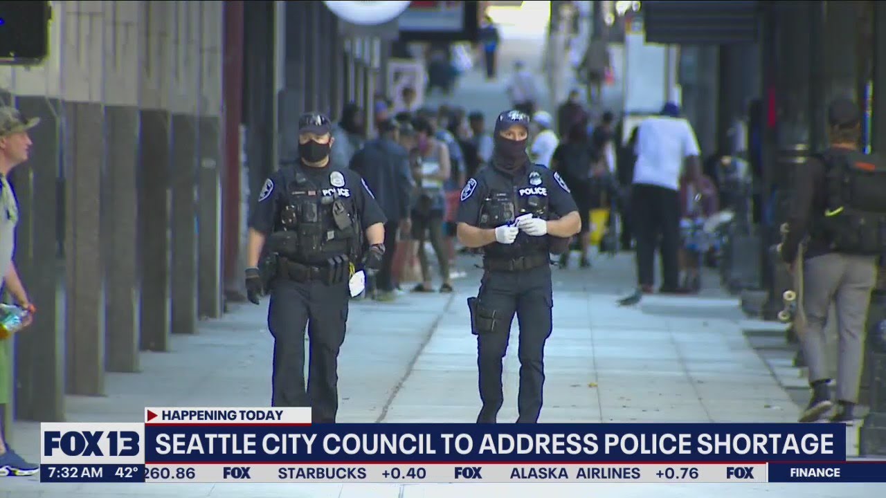 Seattle City Council to address police shortage Tuesday | FOX 13 ...