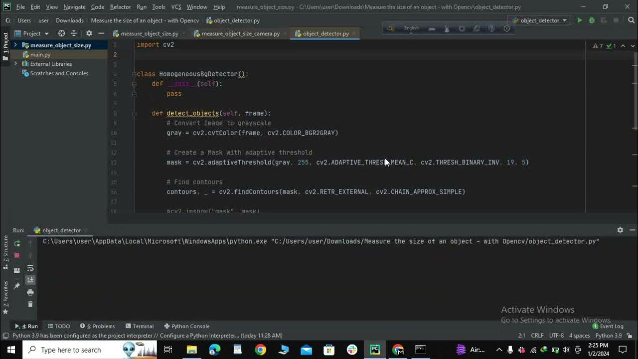 Installing Opencv contrib python in Pycharm - YouTube