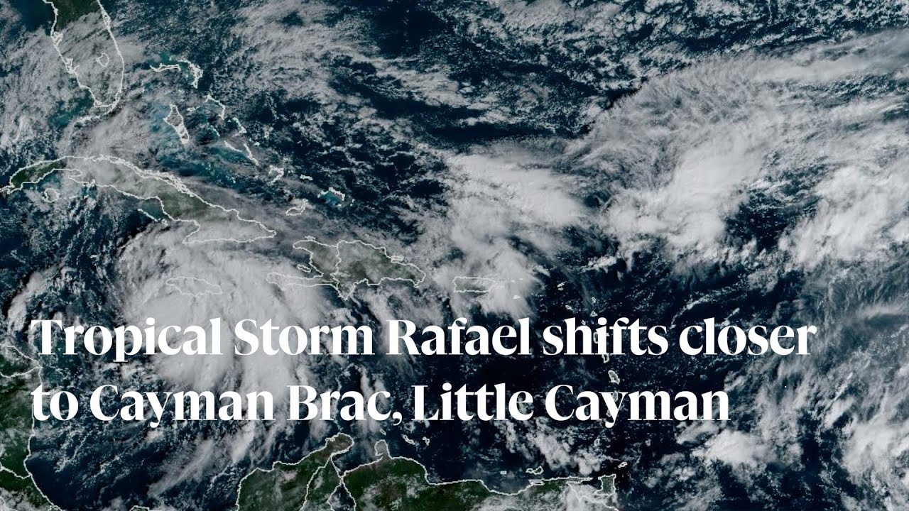 Tropical Storm Rafael shifts closer to Cayman Brac, Little Cayman - YouTube