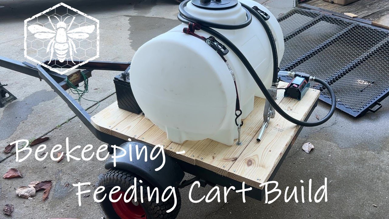 Beekeeping 24-02 - Feeding Cart Build - YouTube