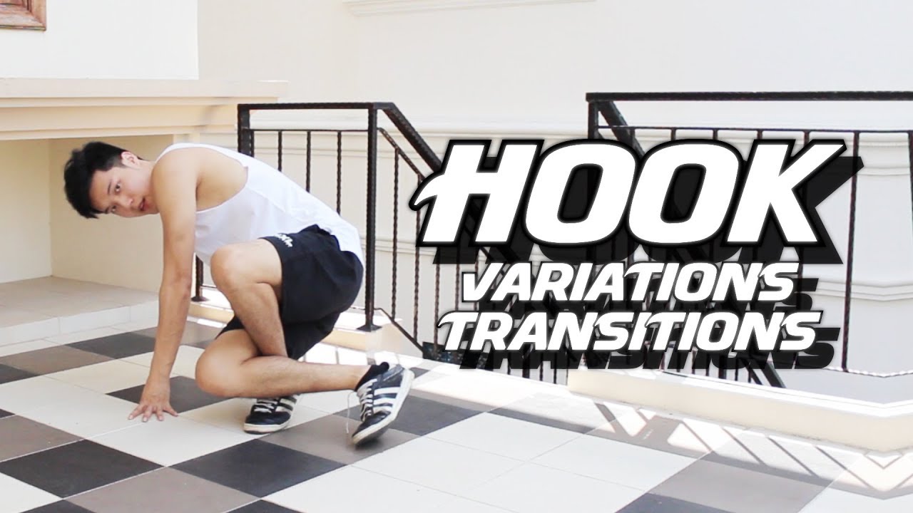 3 HOOK Variations & Transitions I Footwork Tutorial - YouTube