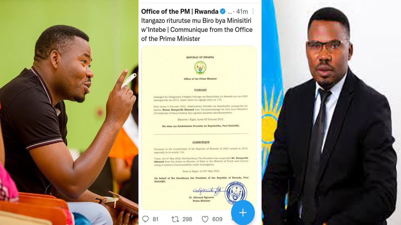 BREAKING NEWS:BAMPORIKI YUBIKIWE IMBEHE/HARI IBYO AKURIKIRANWEHO AGOMBA ...