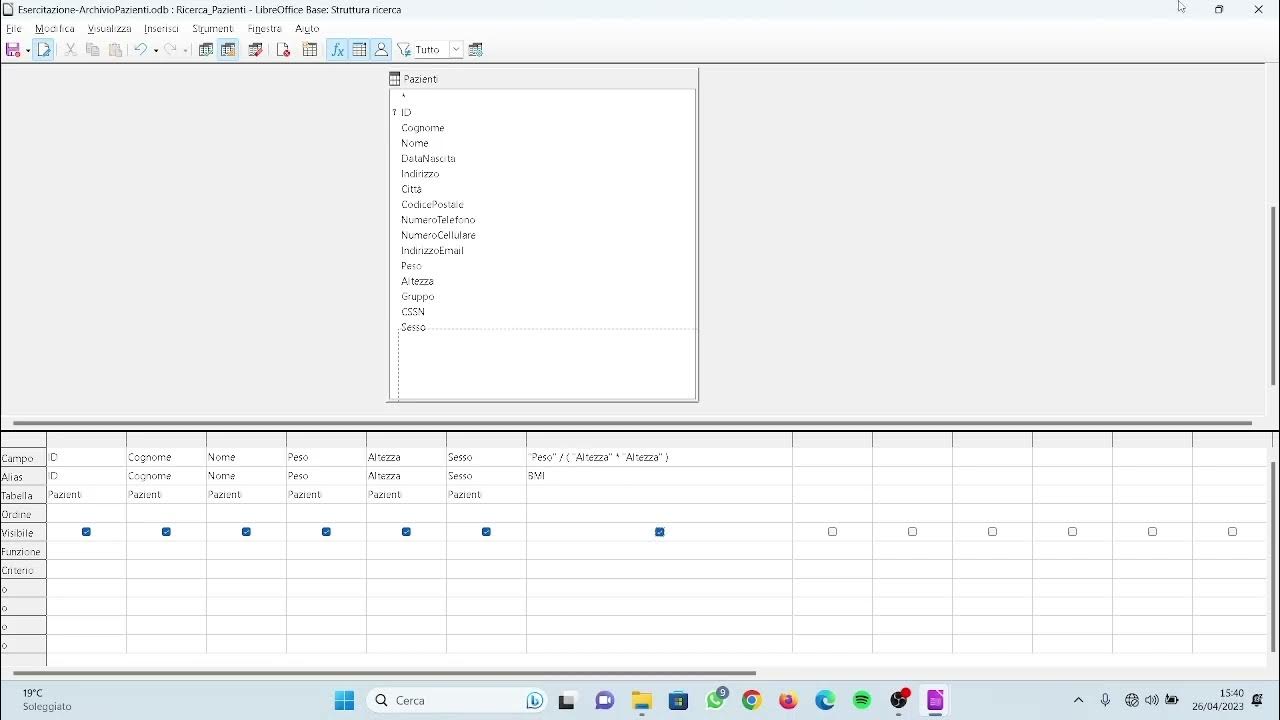 Gestione di un Database - LibreOffice - YouTube