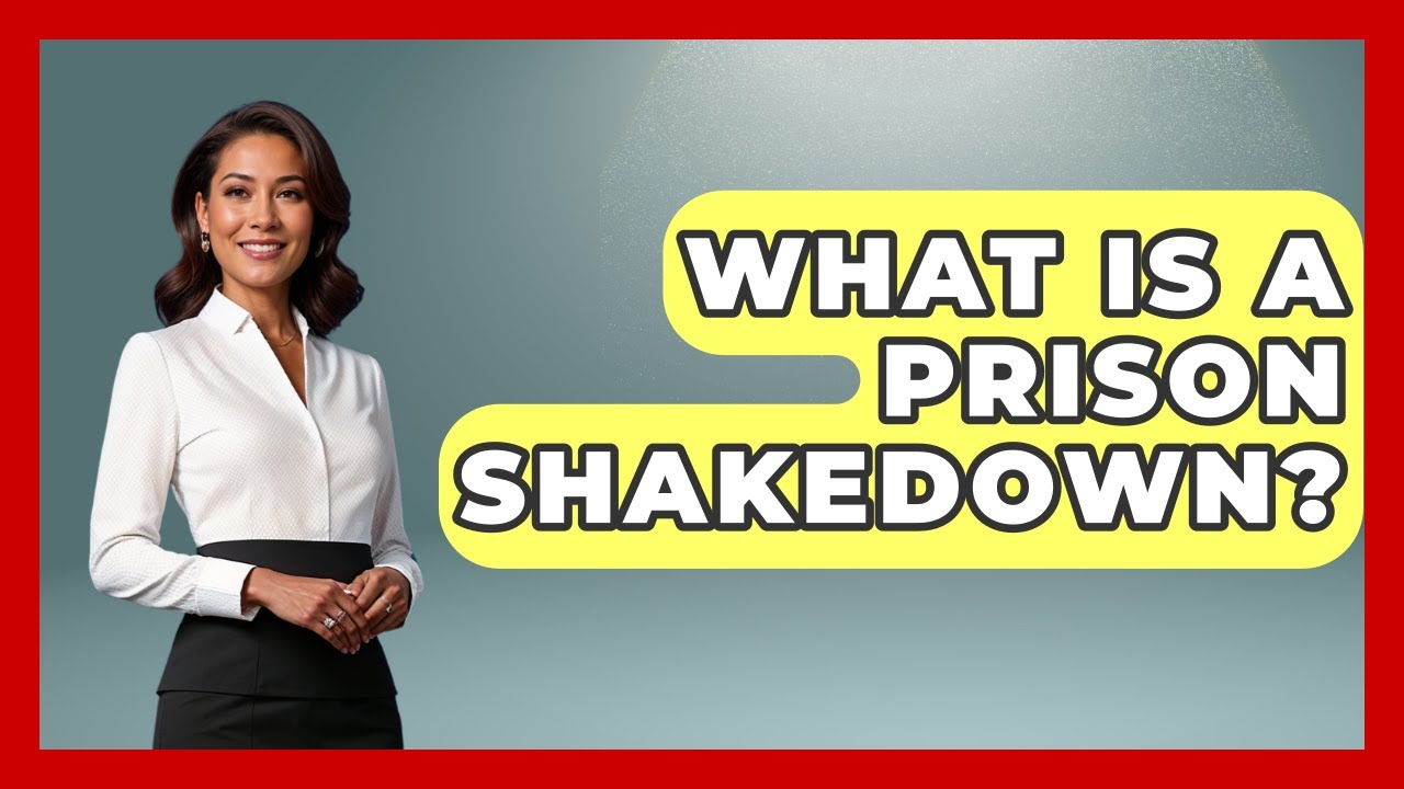 What Is A Prison Shakedown? - Jail & Prison Insider - YouTube