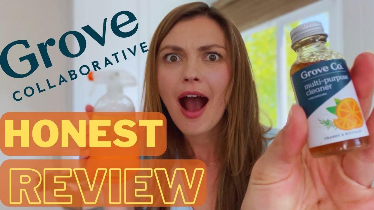 NON TOXIC HOME | GROVE COLLABORATIVE REVIEW | CLEAN WITH ME | CLEANING ...
