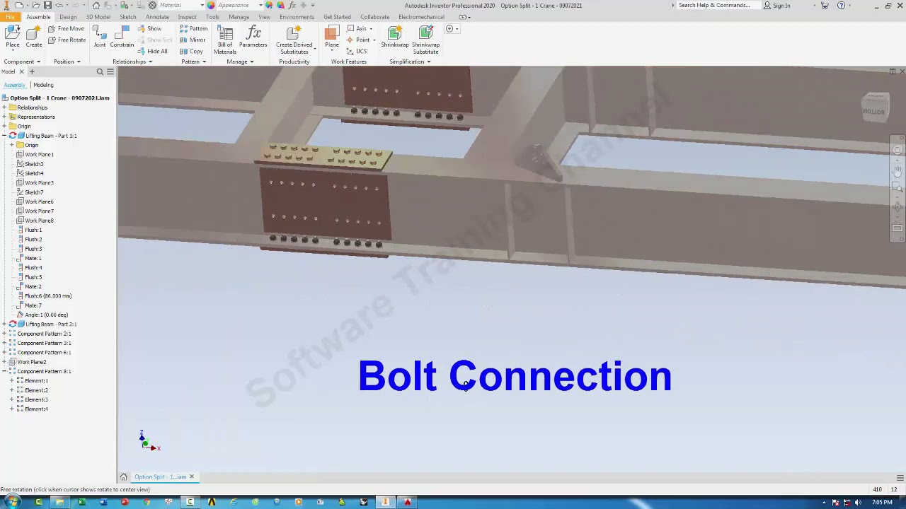 Bolt Connection design in In Inventor software _ Autodesk Inventor ...