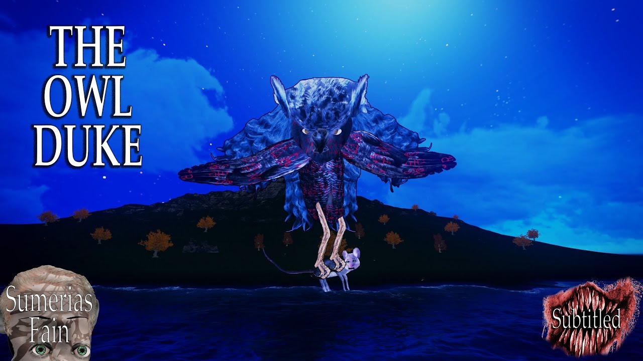 The Owl Duke | Subtitled | Sad animation short | trippy cartoon ...