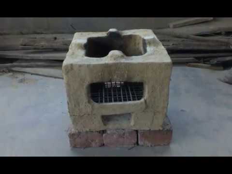 Indian Rocket Stove (Chulha) Part-1 - YouTube