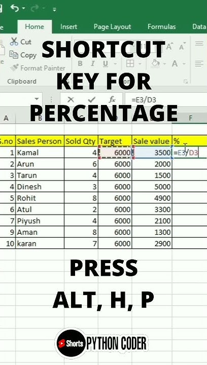 Msexcel Calculate Percentage Python Coder Coding Programming Programmer Pythoncoder