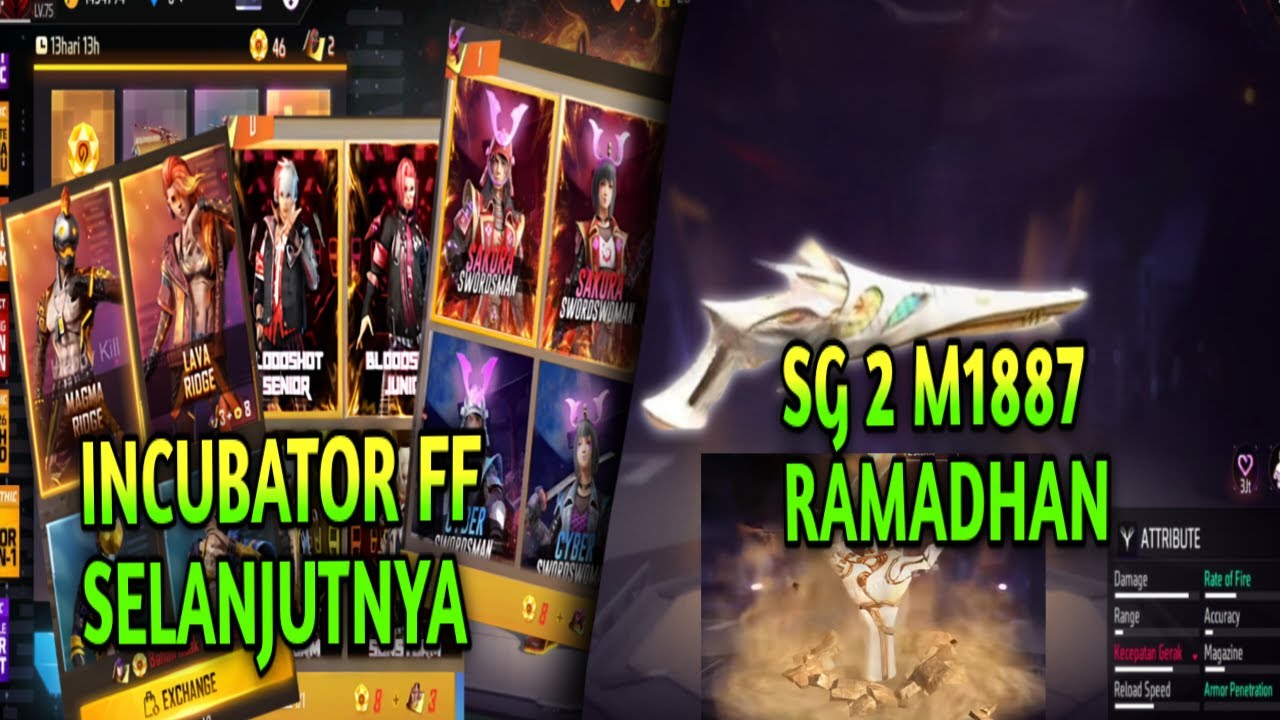 BOCORAN SG 2 M1887, SG 2 M1887 TERBARU, INCUBATOR FF SELANJUTNYA - YouTube