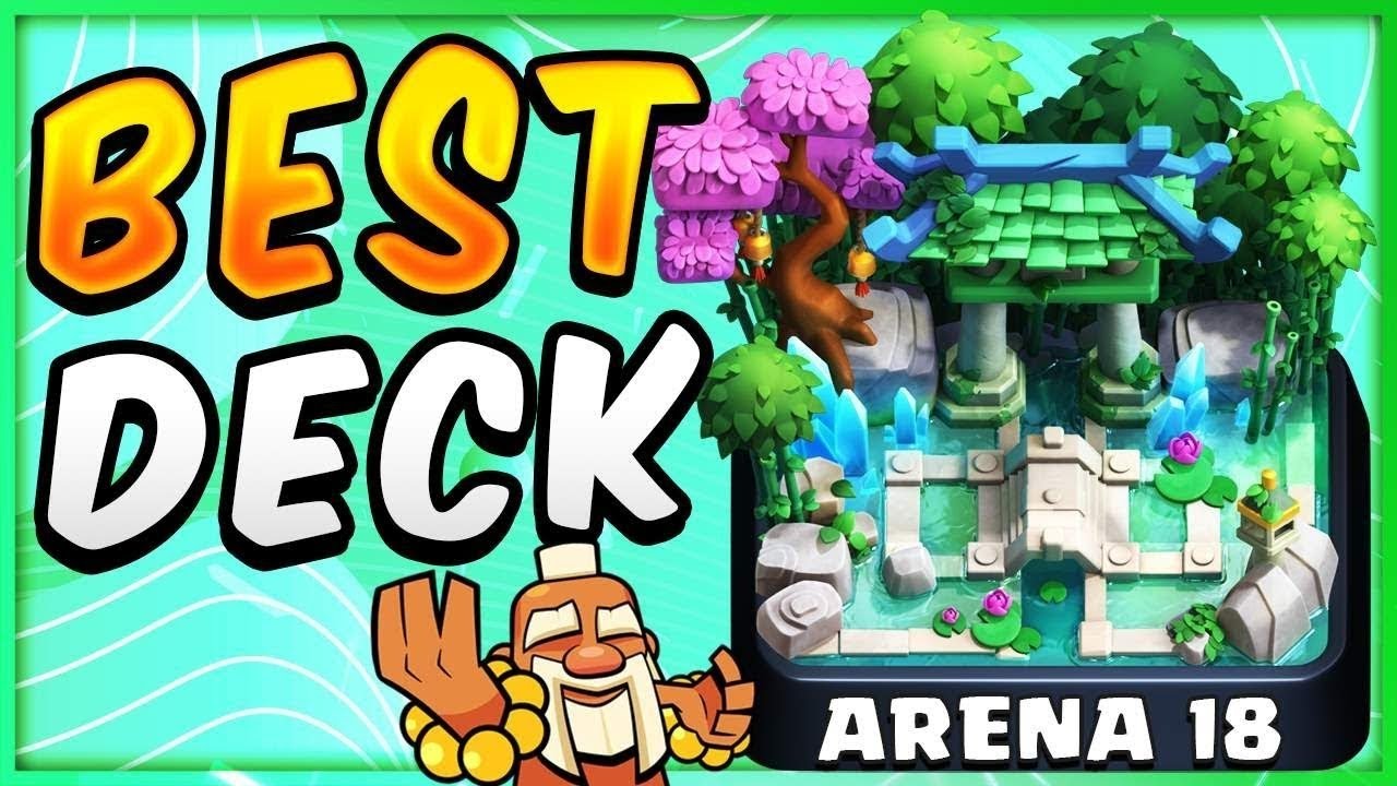 How to easily reach 7000+ trophies | Best Arena 19 Deck in Clash Royale ...