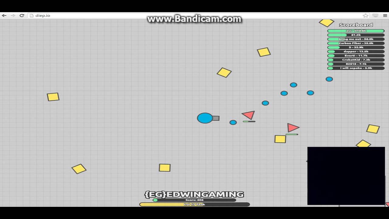 Diep.io EPIC KILL 200K WITH A FLANK GUARD! - YouTube