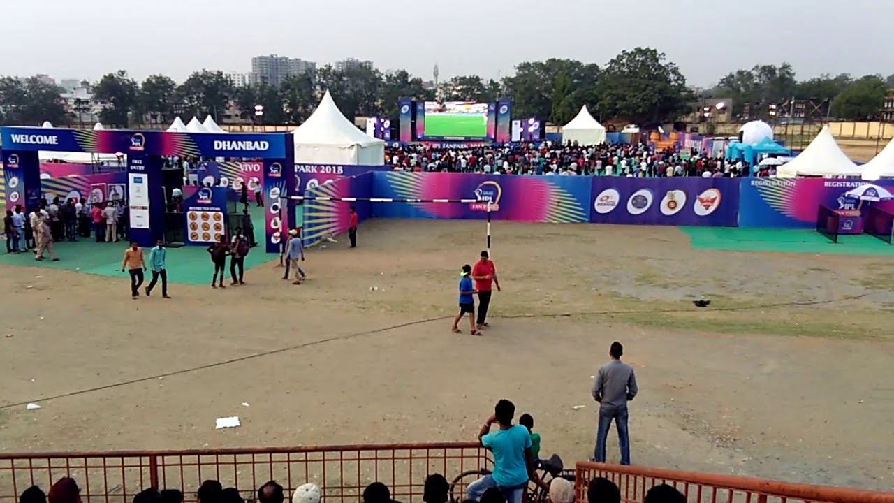 IPL FAN PARK IN 🔥DHANBAD 🔥🔥| IPL FAN PARK | IPL FAN PARK 2018 - YouTube