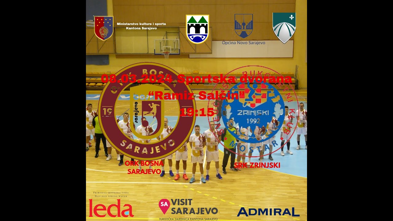 ORK BOSNA SRK ZRINJSKI 08.03.2024 LIVESTREAM - YouTube