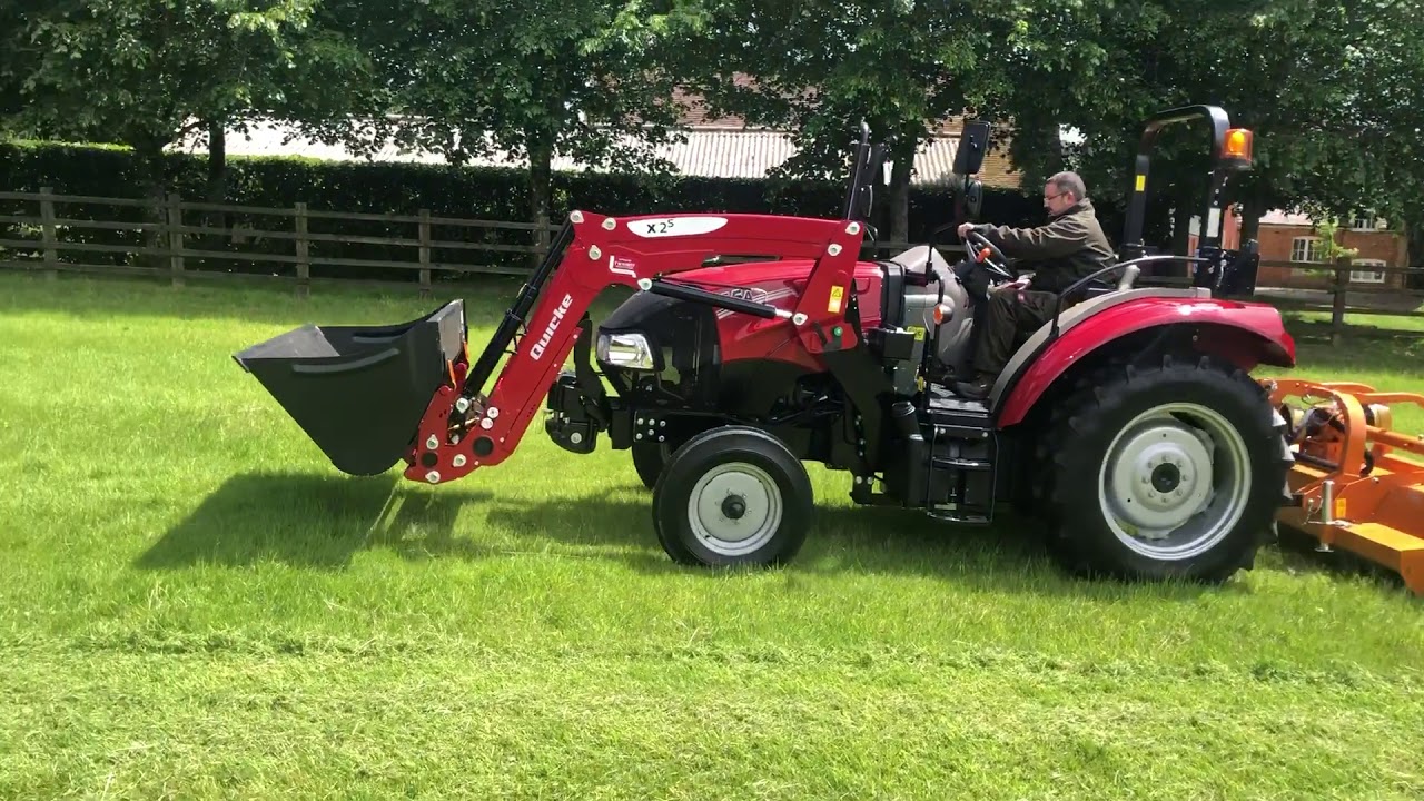 Case IH Farmall 55A new tractor delivery - YouTube