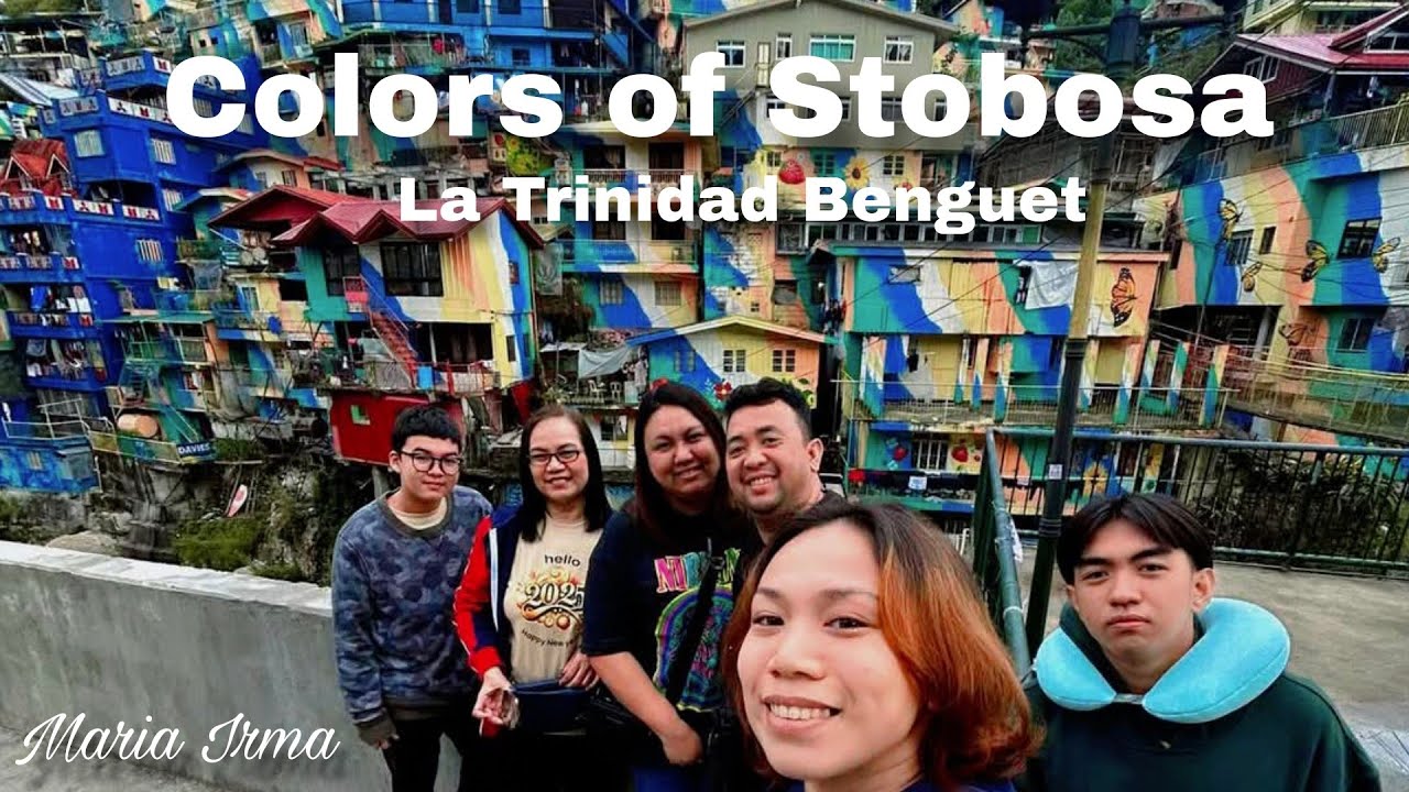 COLORS OF STOBOSA 🏘️|| VALLEY OF COLORS || LA TRINIDAD BENGUET ...
