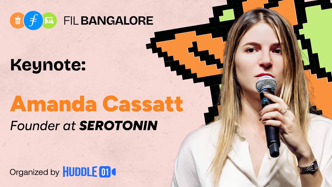 🎙️ Web3 Marketing for PMF | Amanda Cassatt, Founder & CEO - Serotonin ...